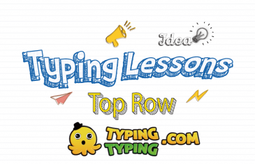 Typing Lessons: Full Home Row Keys - TypingTyping